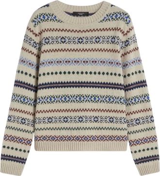 Max Mara Femme, Pulls, Multicolore, Taille: 40 FR Tricot ras du cou