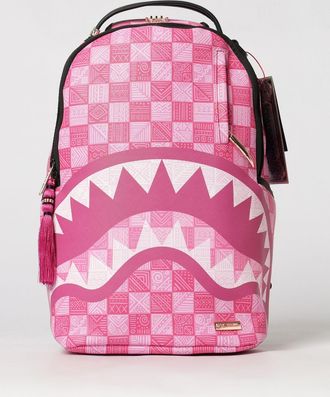 Sprayground Sac &agrave; dos en PVC avec motif &agrave; carreaux et poche pour ordinateur