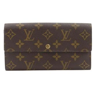 Louis Vuitton Pre-owned Monogram Long Wallet (bi-fold) - - Pre-owned - Damen - Braun - ONE SIZE