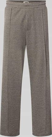 Drykorn Straight Fit Stoffhose aus Baumwoll-Mix