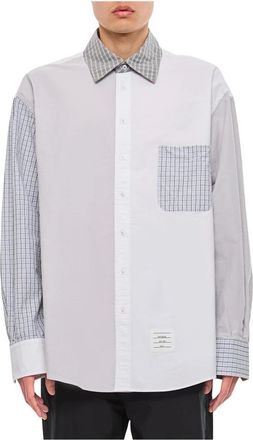 Thom Browne Homme, Chemises, Multicolore, Taille: L Funmix Shirt