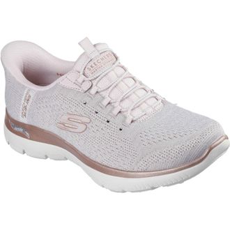 Skechers Arch Fit Summits - Soft Shimmer Textil Damen Leichtrosa Standard Sneaker