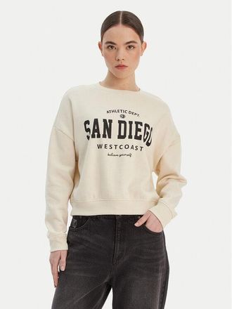 Only Sweatshirt 15254183 Beige Loose Fit