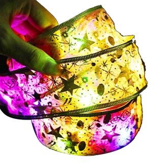 Generic Weihnachtsbandbeleuchtung - LED-Gl&uuml;hlichtgirlande, dekoratives Bandbaumzubeh&ouml;r, flexibles Partydisplay mit warmer LED-Beleuchtung | Innen Au&szlig;en Festli