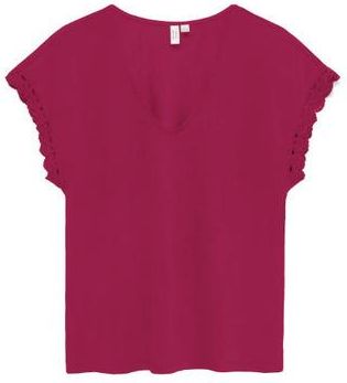 Vero Moda TEE SHIRT VMIBILSA S/S V-NECK TOP JRS BTQ - JAZZY - S