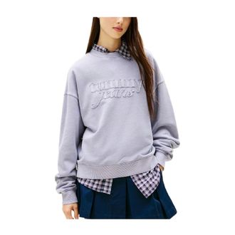 Tommy Hilfiger Damen, Sweatshirts & Hoodies, Grau, MGr&ouml;&szlig;e