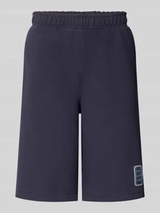 Lacoste Relaxed Fit Sweatshorts aus Baumwoll-Mix