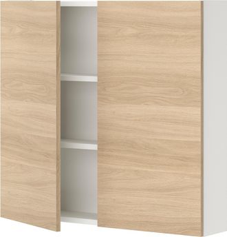 IKEA ENHET Wandschrank m 2 Böden/Türen