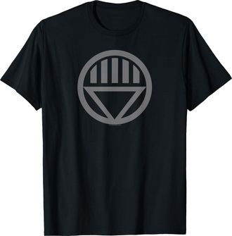 DC Comics Green Lantern Grey Emblem T Shirt T-Shirt
