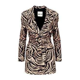 Aniye By Femme, Robes, Multicolore, Taille: 38 FR Robe Motif Veste Crois&eacute;e
