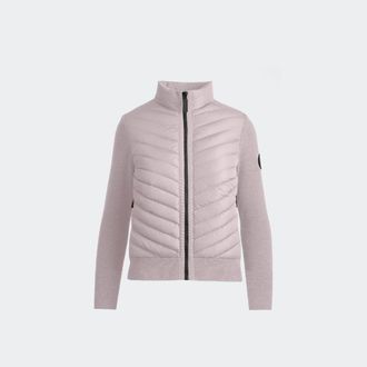 Canada Goose HyBridge Strickjacke mit Black Label (Weiblich, Lucent Rose, S)