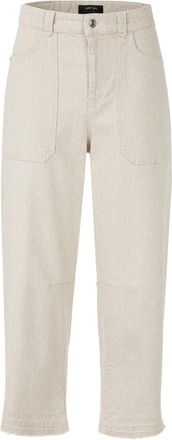Marc Cain Damen, Hosen, Beige, SGröße