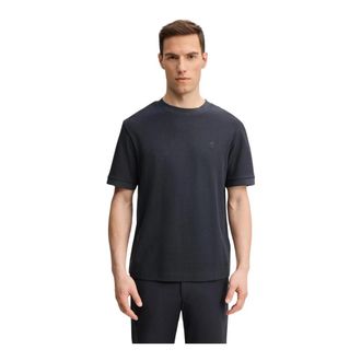 Joop Graphic Texture T-shirt - - Tops - Herren - Blau - XL