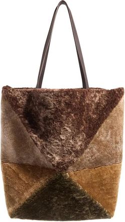 Loewe Shopper & Totes - Puzzle Fold Tote Large - Gr. unisize - in Braun - f&uuml;r Damen