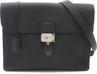 Hermès porte-documents Sac à Dépêches 29 (2021) - Noir