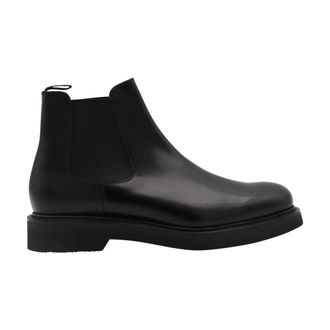 Churchs Homme, Chaussures, Noir, Taille: 45 EU Bottines en Cuir Noir