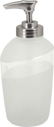 Spirella Seifenspender Level Glas Flüssigseifen-Spender 300ml Weiß