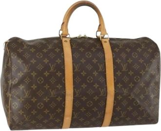 Louis Vuitton unisex, Pre-owned, Brun, Taille: ONE Size Sac Week-end Vintage Pre-owned