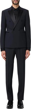 Emporio Armani Herren, Anzüge, Blau, 2XLGröße