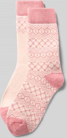 Camano W&auml;rmende Socken in Strick-Optik