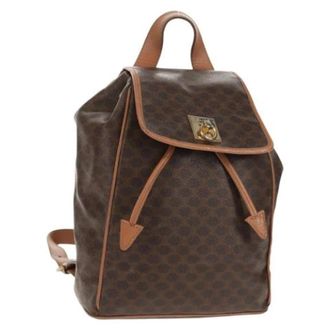 Celine Pre-owned Vintage Rucksack - - Pre-owned - Damen - Braun - ONE SIZE