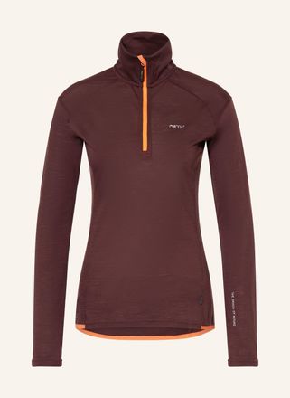 Meru Me&deg;Ru Midlayer Vordingborg Mit Merinowolle grau