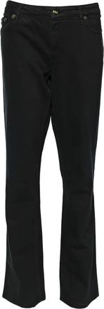 Cavalli jean &agrave; coupe cinq poches - Noir