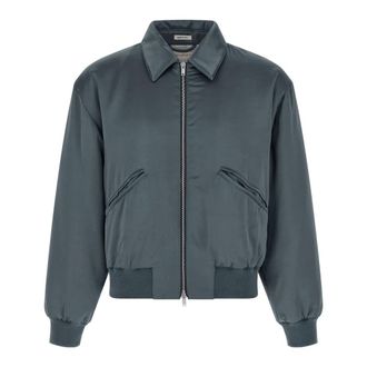 Second/Layer Aces Satin Club Jacket - - Jackets - Herren - Grau - XL