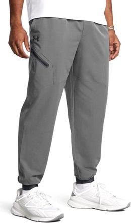 Under Armour Unstoppable Woven Jogginghose Grauschwarz, 2XL Herren