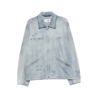 Maison Margiela Homme, Vestes, Bleu, Taille: L Denim Jacket