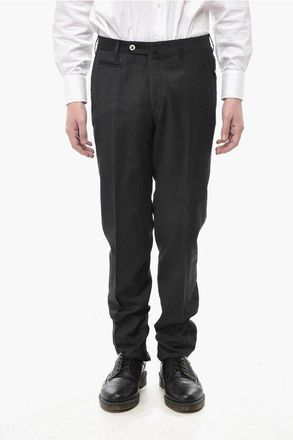 Corneliani Textured Virgin Wool Trousers size 46