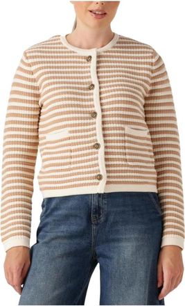 Janice Damen, Strickwaren, Beige, 2XLGr&ouml;&szlig;e