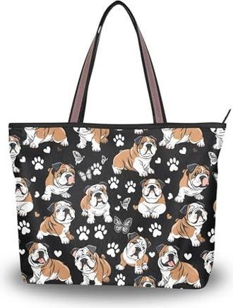 Alaza Grand sac fourre-tout, sac à bandoulière pour femme, sac à main décontracté de grande capacité, sac à main décontracté, sac de courses avec poches à f