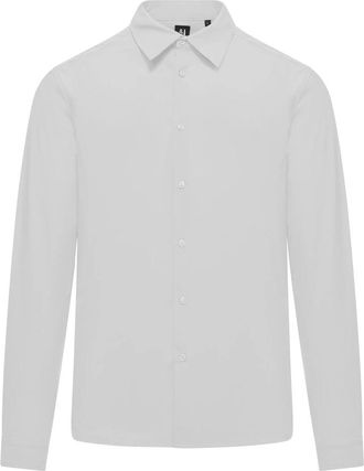 Bomboogie Homme, Chemises, Blanc, Taille: L Technical Fabric Shirt