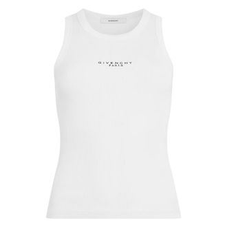 Givenchy Figurbetontes Tanktop - - Tops - Damen - Wei&szlig; - XS