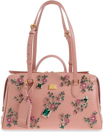 Dolce & Gabbana Femme, Sacs, Rose, Taille: ONE Size Vittoria Medium Handbag