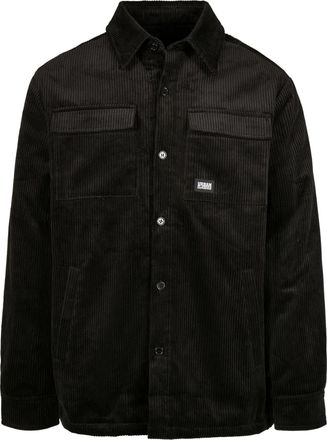 Urban Classics Hemdjacke f&uuml;r Herren (Schwarz)