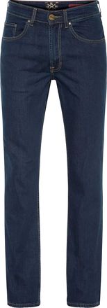Oklahoma Jeans Herren Straight Jeans R140, Blau (Overdyed 004), W34/L36