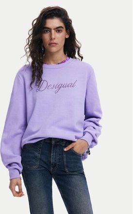 Desigual Sweatshirt 25SWSK16 Violett Regular Fit