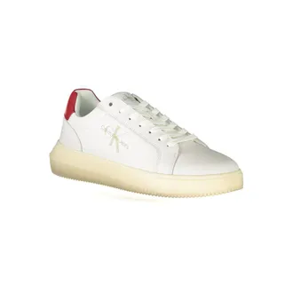 Calvin Klein Leather Sneaker - White