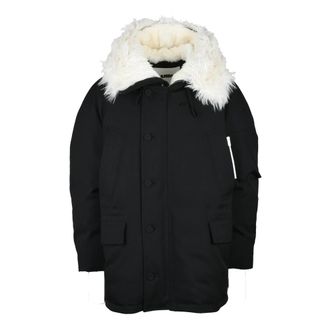 Jil Sander Wasserdichter Mantel mit Federfutter - - Jackets - Herren - Schwarzk - M