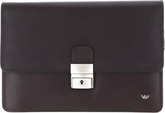 Golden Head Cuir sac &agrave; poignet Polo Handgelenktasche 8215 Dunkelbraun marron fonc&eacute;