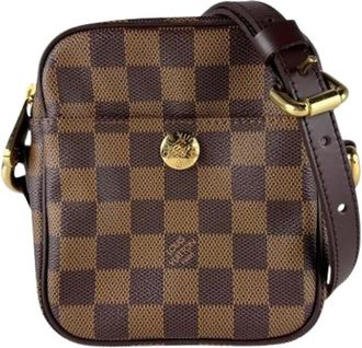 Louis Vuitton Sac bandouli&egrave;re vintage Damier Canvas Pre-owned - Femme - Pre-owned - Brun - Taille: ONE Size