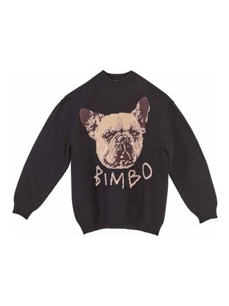 Moschino Pull Col Bateau - Noir