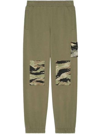 Givenchy pantalon à imprimé camouflage - Vert