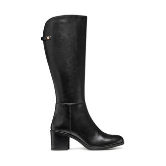 Geox D New Asheel High Boot - - Shoes - Damen - Schwarzk - 41 EU