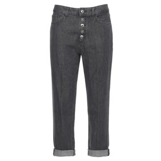 Dondup Femme, Jeans, Noir, Taille: W29 Cropped Jeans