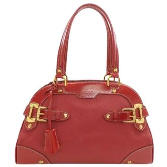 Louis Vuitton Sac port&eacute; main Suhali Pre-owned - Femme - Pre-owned - Rouge - Taille: ONE Size
