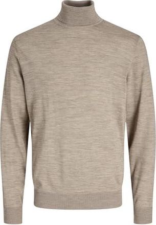 Jack & Jones Jprccmerino Pull &agrave; col roul&eacute; pour Homme, Gr&egrave;ge, XL