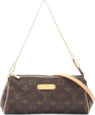 Louis Vuitton sac porté épaule à motif monogrammé Eva - Marron